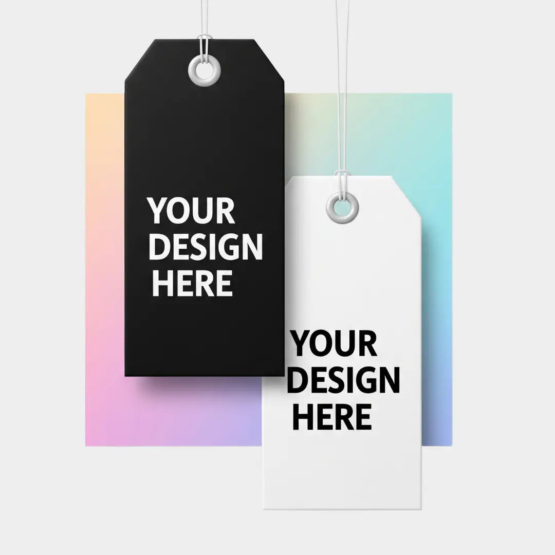 Buy Custom Hang Tags for Clothes And Abayas - Price Tags – Karyan Art ...