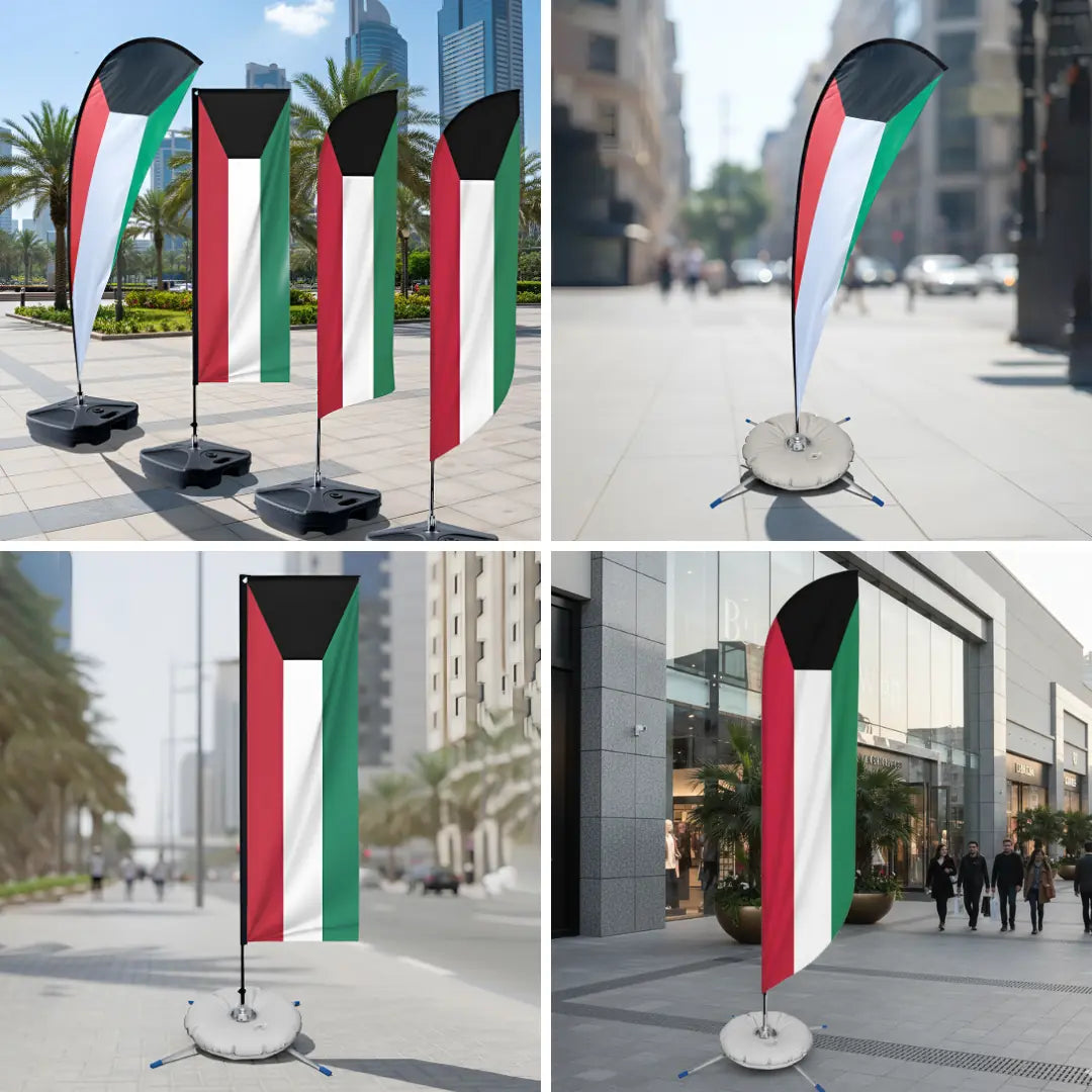 Feather Flags for Kuwait National Day - Kuwait Flags – Karyan Art ...