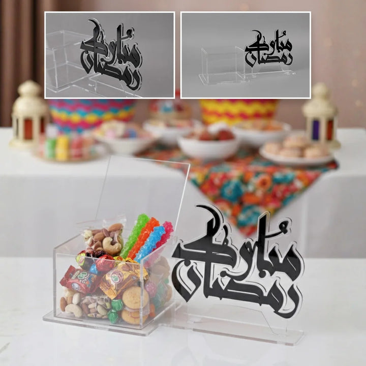 Ramadan Mubarak Acrylic Tray in Kuwait – Karyan Art | كاريان أرت